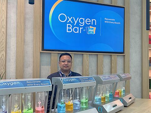 Oxygen Bar at sleep 'n fly DXB Airport Lounges Terminal 3 Concourse B ...